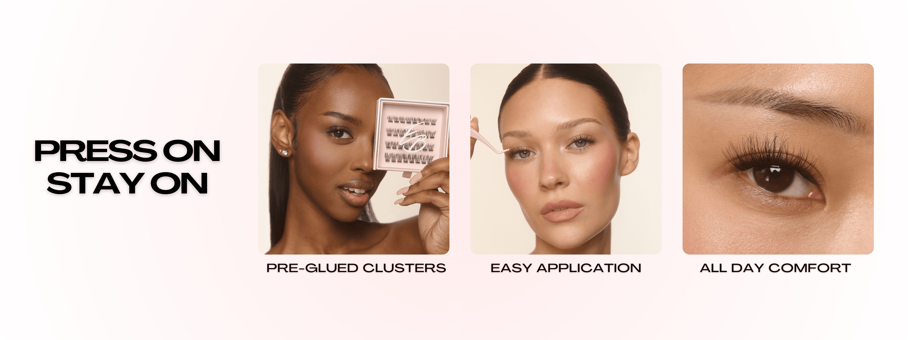 EASYLASH PRE-GLUED CLUSTERS – Emboss Beauty